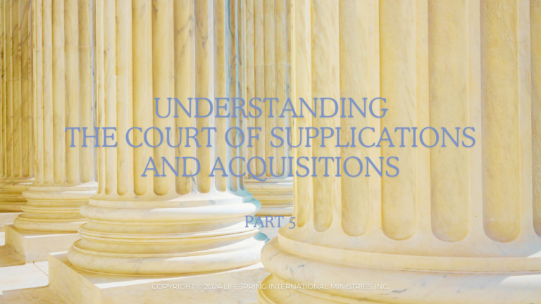 Understanding the Court System of Heaven – LifeSpring International ...